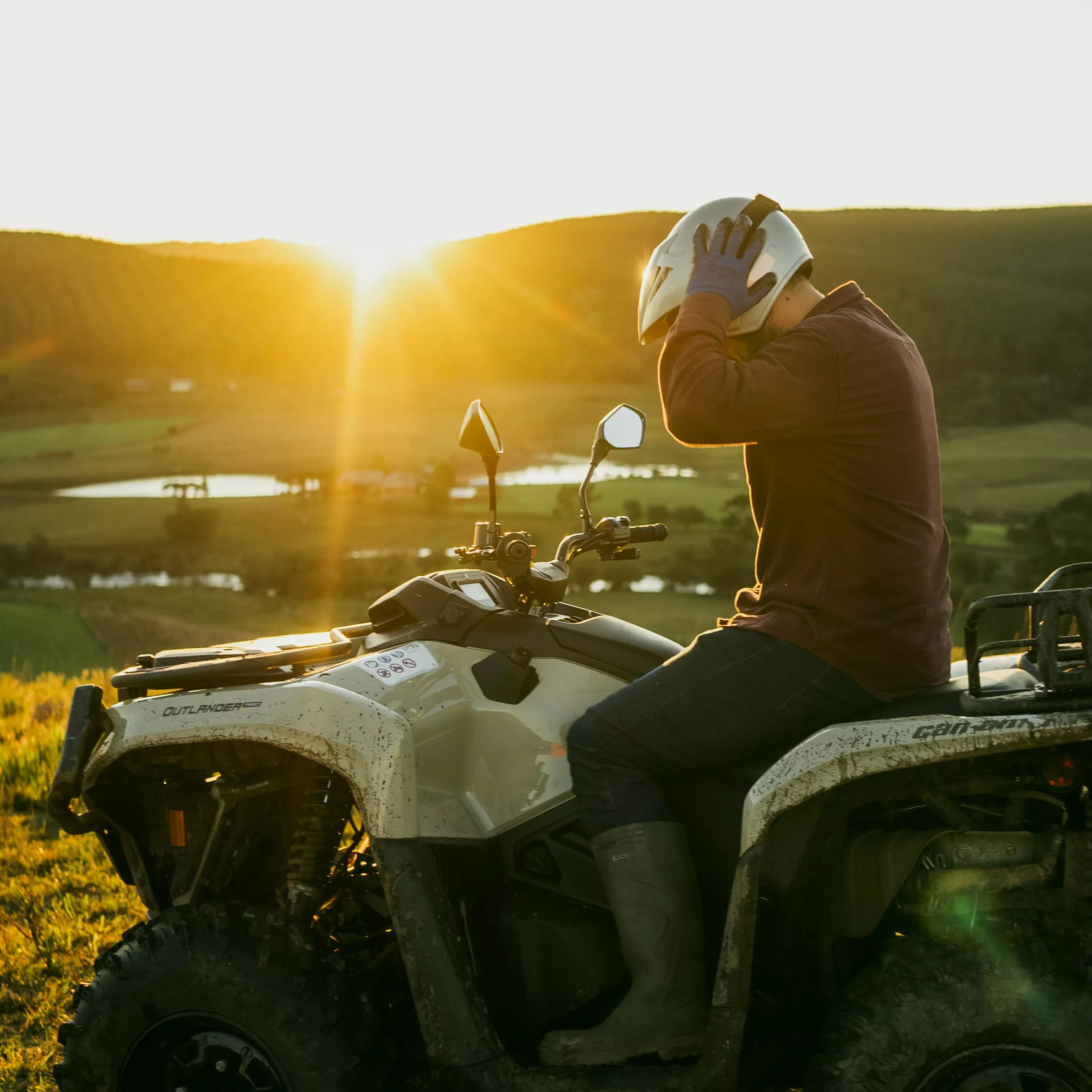 CAN-AM 25 Outlander PRO STD T HD5 Desert Tan T3b - 60km/h - Koneliike ...